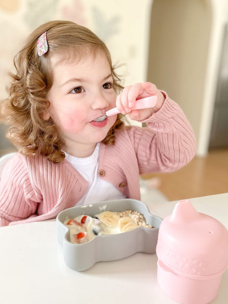 We Might be Tiny Cutlery Set in Powder Pink – Scarlett Tippy Toes