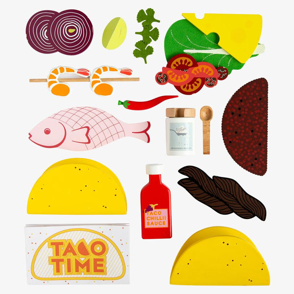 Make me Iconic Wooden Taco Kit – Scarlett Tippy Toes